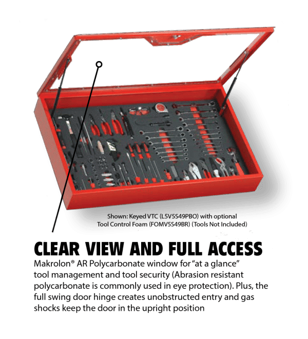 Tool Storage Visual Control Cabinets - Snap-on Tools
