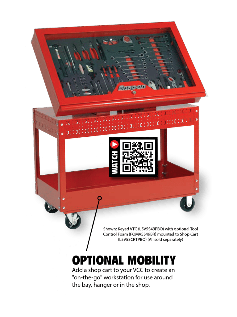 Tool Storage Visual Control Cabinets - Snap-on Tools